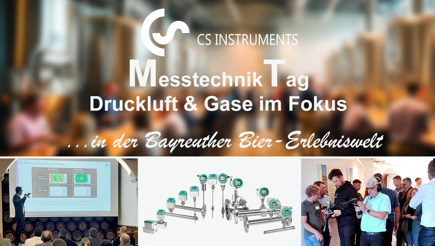 Measuring devices for Compressed air / gases | CS INSTRUMENTS